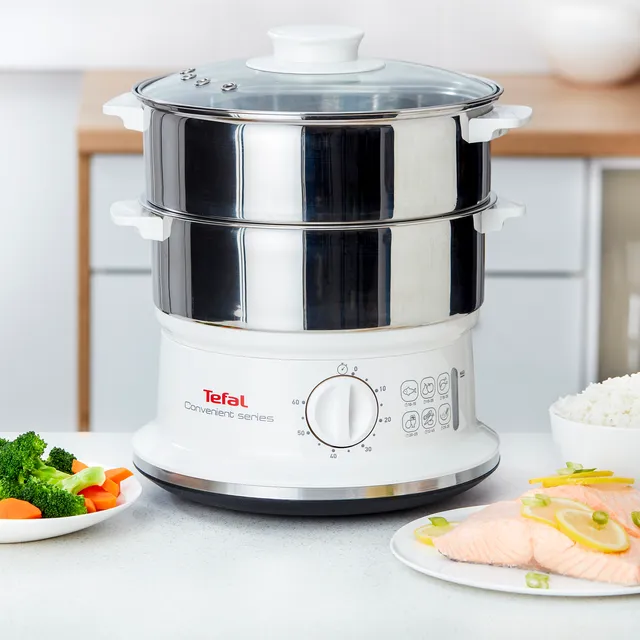 Пароварка Tefal Convenient Series VC145130, цена 10999.00 руб. в ...